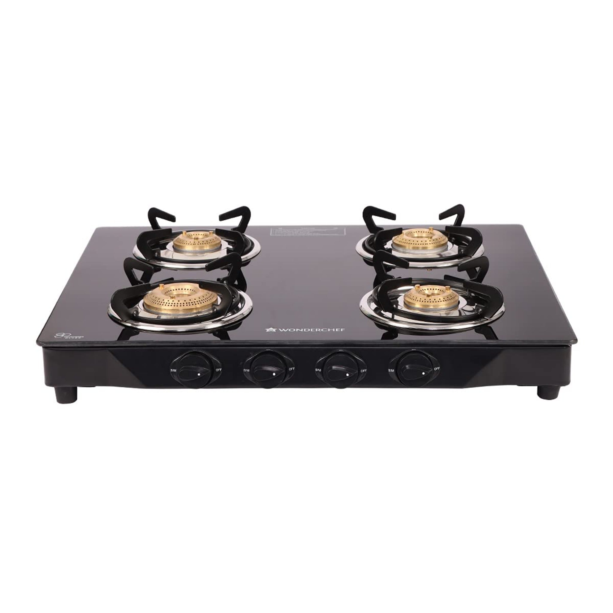 Wonderchef Glory Glass Cooktop 4 Burner – swag Workstore